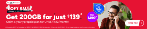 Doubled Network Coverage | Kogan Mobile