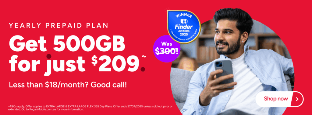 Kogan Mobile | Now with double the network coverage!