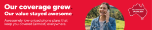 Doubled Network Coverage | Kogan Mobile